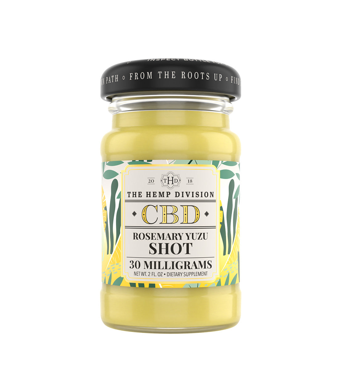 Rosemary Yuzu Shot - 30 MG CBD - The Hemp Division